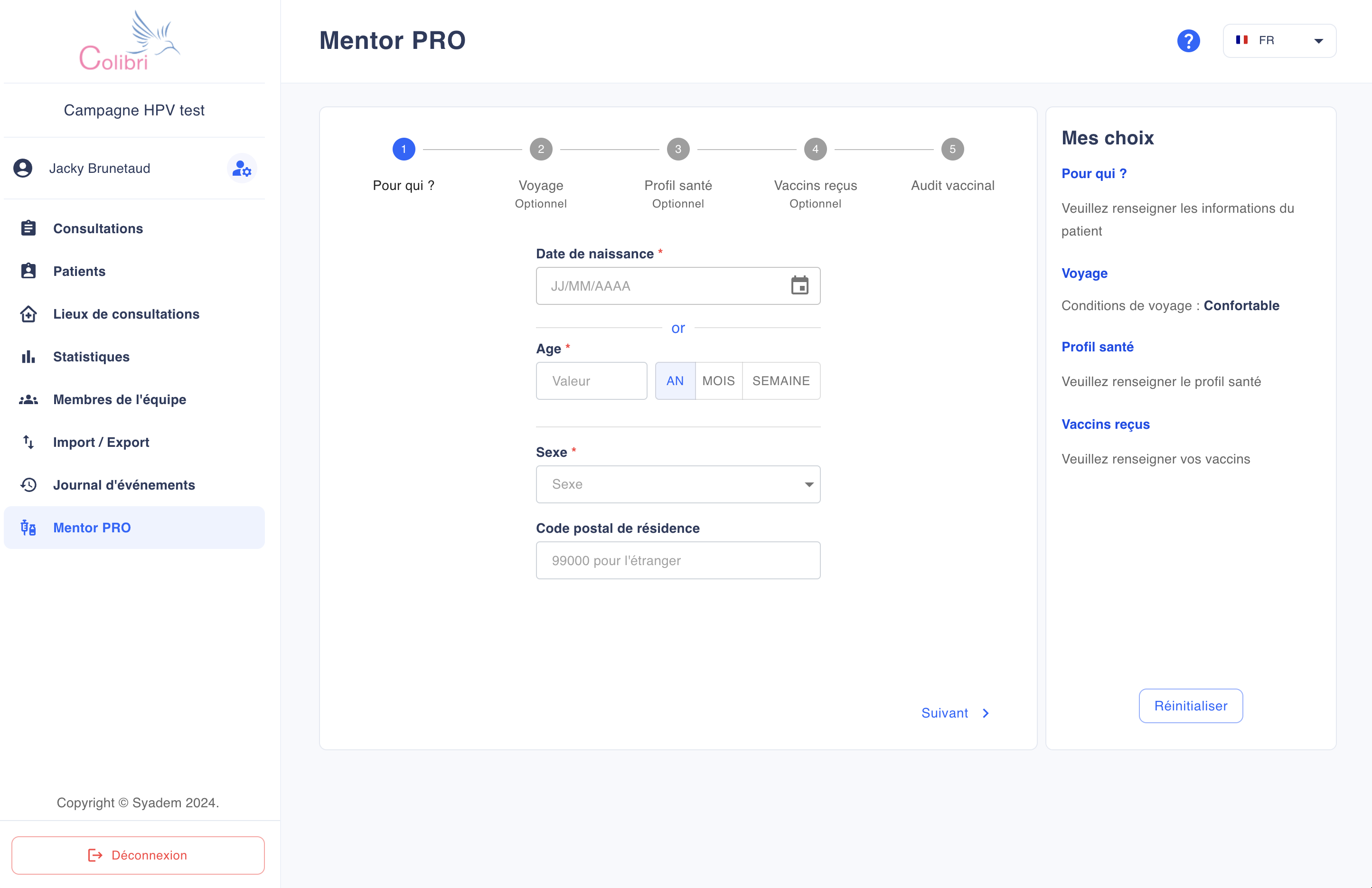 Module « Mentor Pro » – Colibri